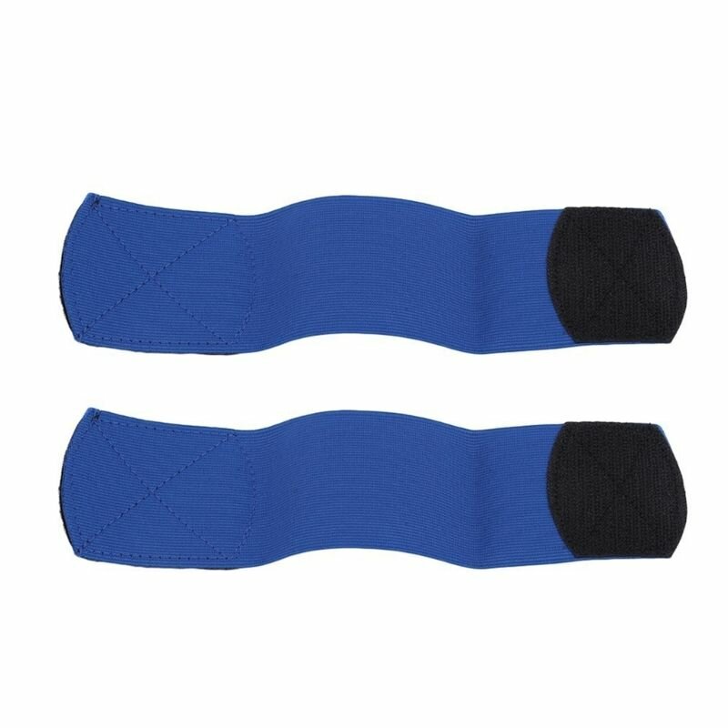 2 фиксированных ремешка для футбольных леггинсов-синие
