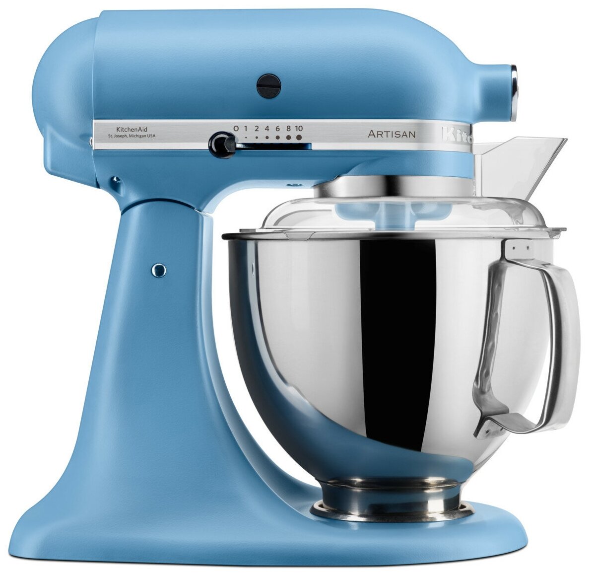 Миксер планетарный KitchenAid ARTISAN 5KSM175PSEVB 4,8 л. Голубой вельвет