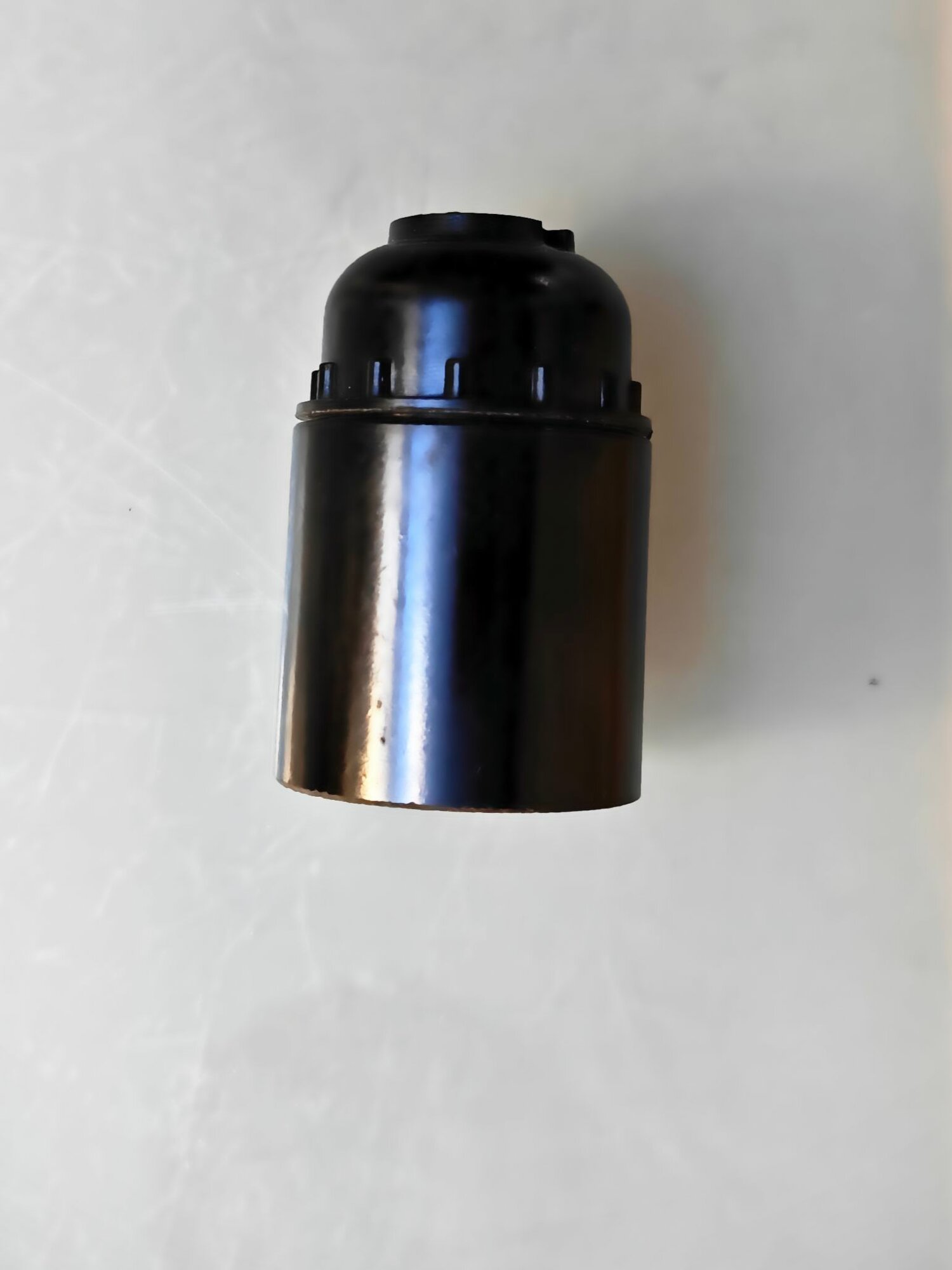 Патрон для лампы подвесной, E-27, карболит, 220Вт, чёрный, Россия