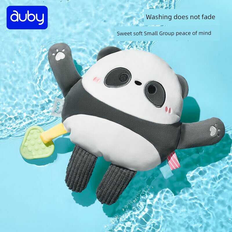 Плюшевая игрушка-комфортер Aobei «Маленький кролик» для новорожденных: успокаивающее полотенце-игрушка для сна, можно