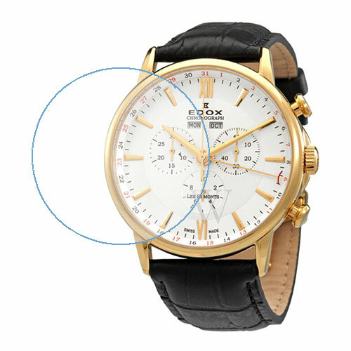 Скрин Мобайл защитный экран для часов Edox EX10501-37J-AID из нано стекло 9H