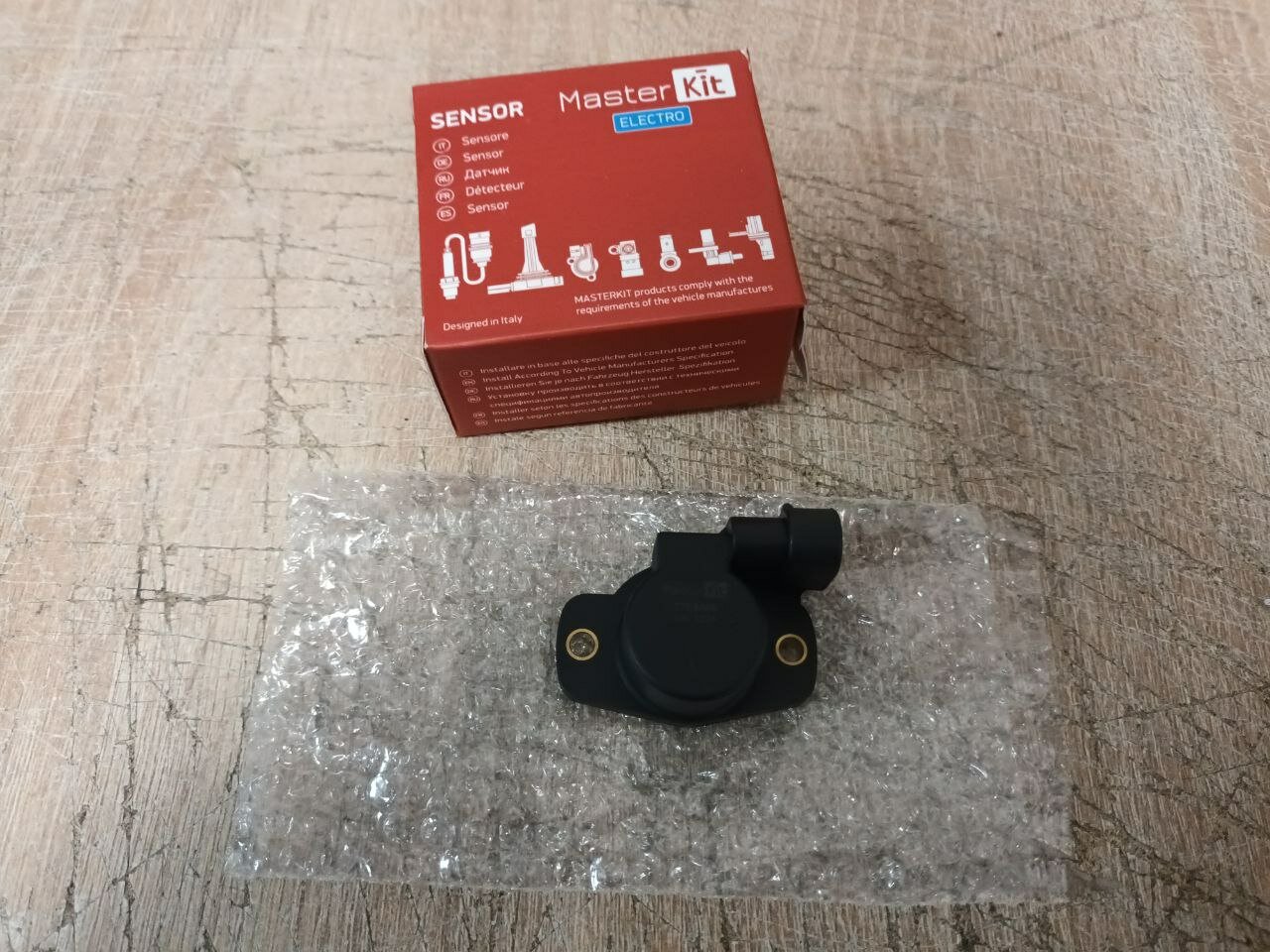 Датчик положения дроссельной заслонки Рено Логан K7M Masterkit