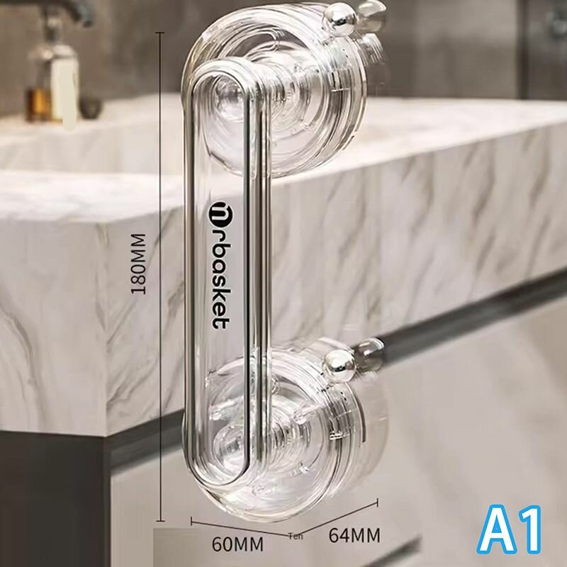 Стеклянная Дверная ручка на присоске