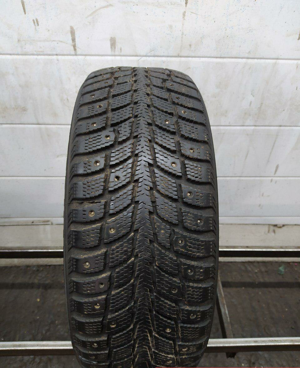 Зимние БУ шины шипованные Nokian nordman + 195/65 R15 30.0% износ PT0005375 N19565R15ZB2008