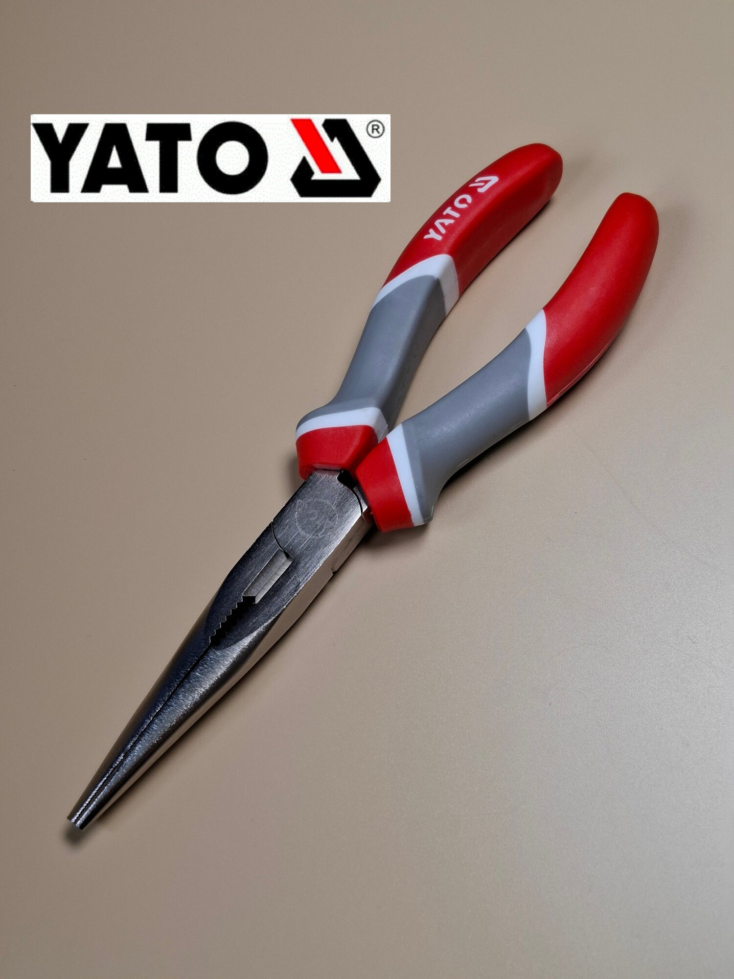 Тонкогубцы YATO YT-2018 никелированные 200 мм