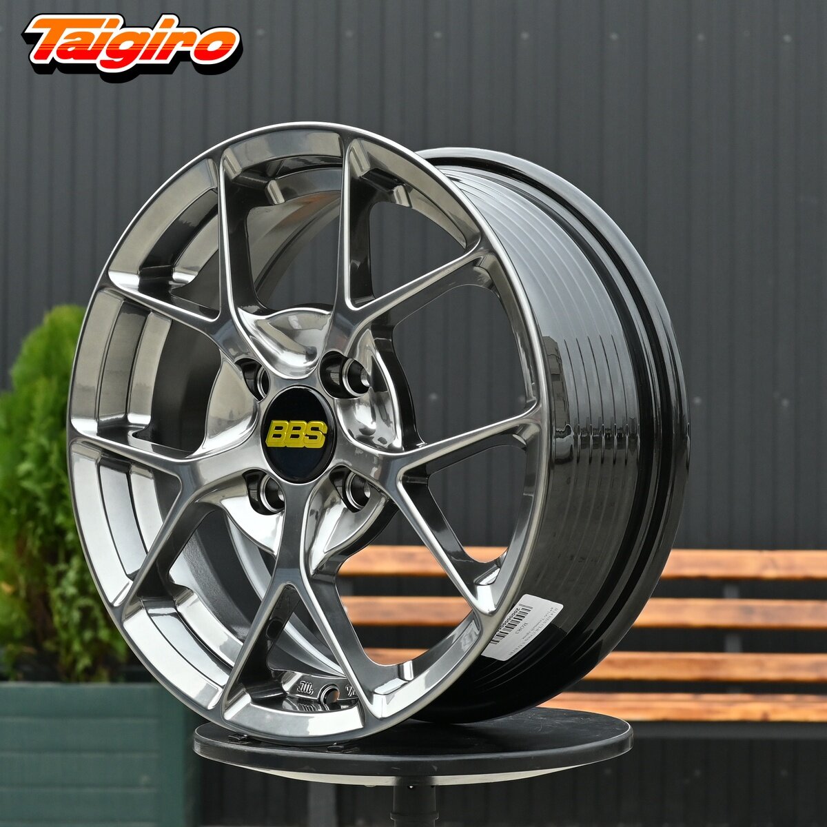 Комплект литых дисков R14 BBS CI-R Стиль 5.5J ET35 4*100 Темный хром (R083)