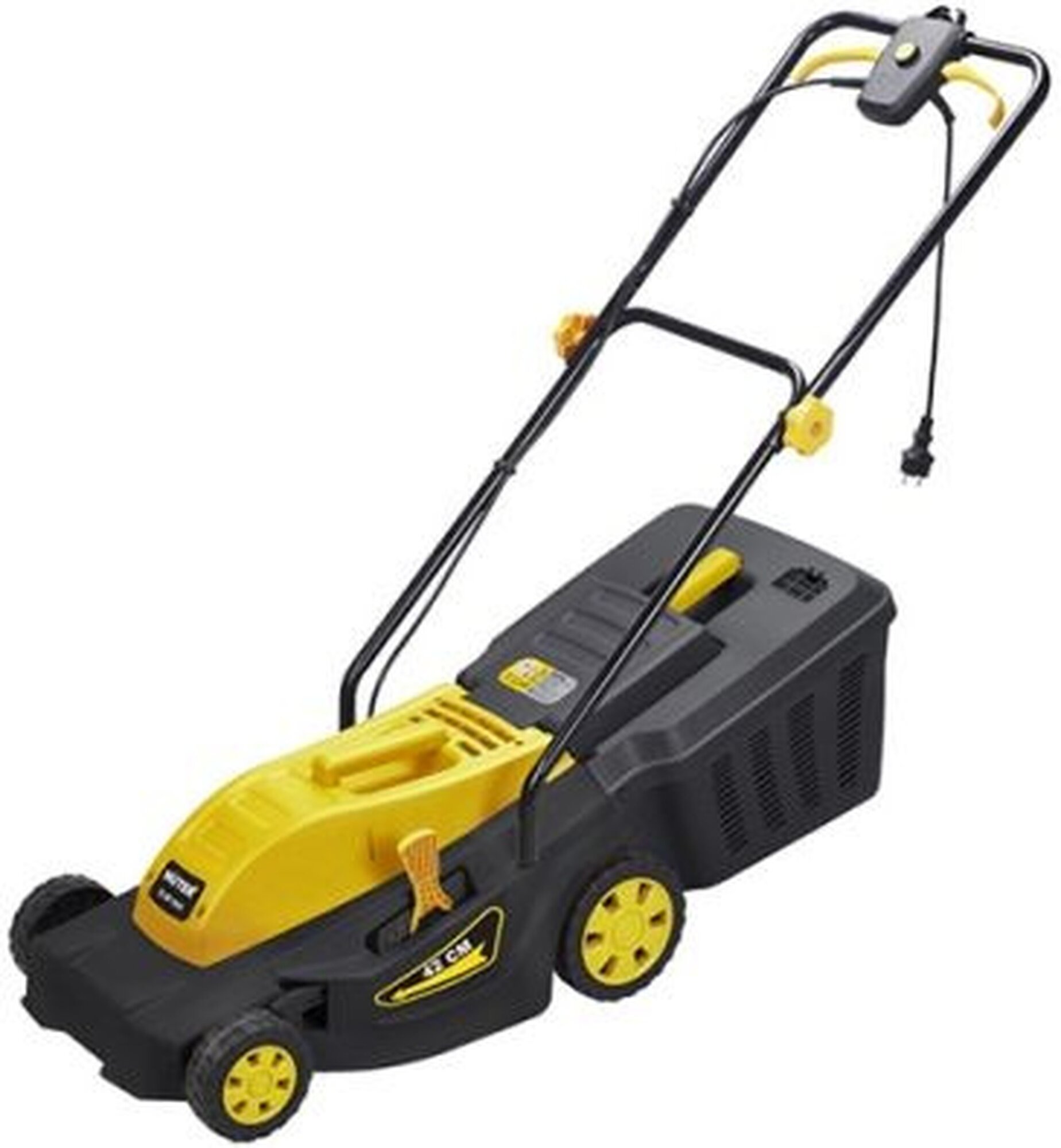 Газонокосилка Huter ELM-1800P, роторная, ширина скашивания 42 см