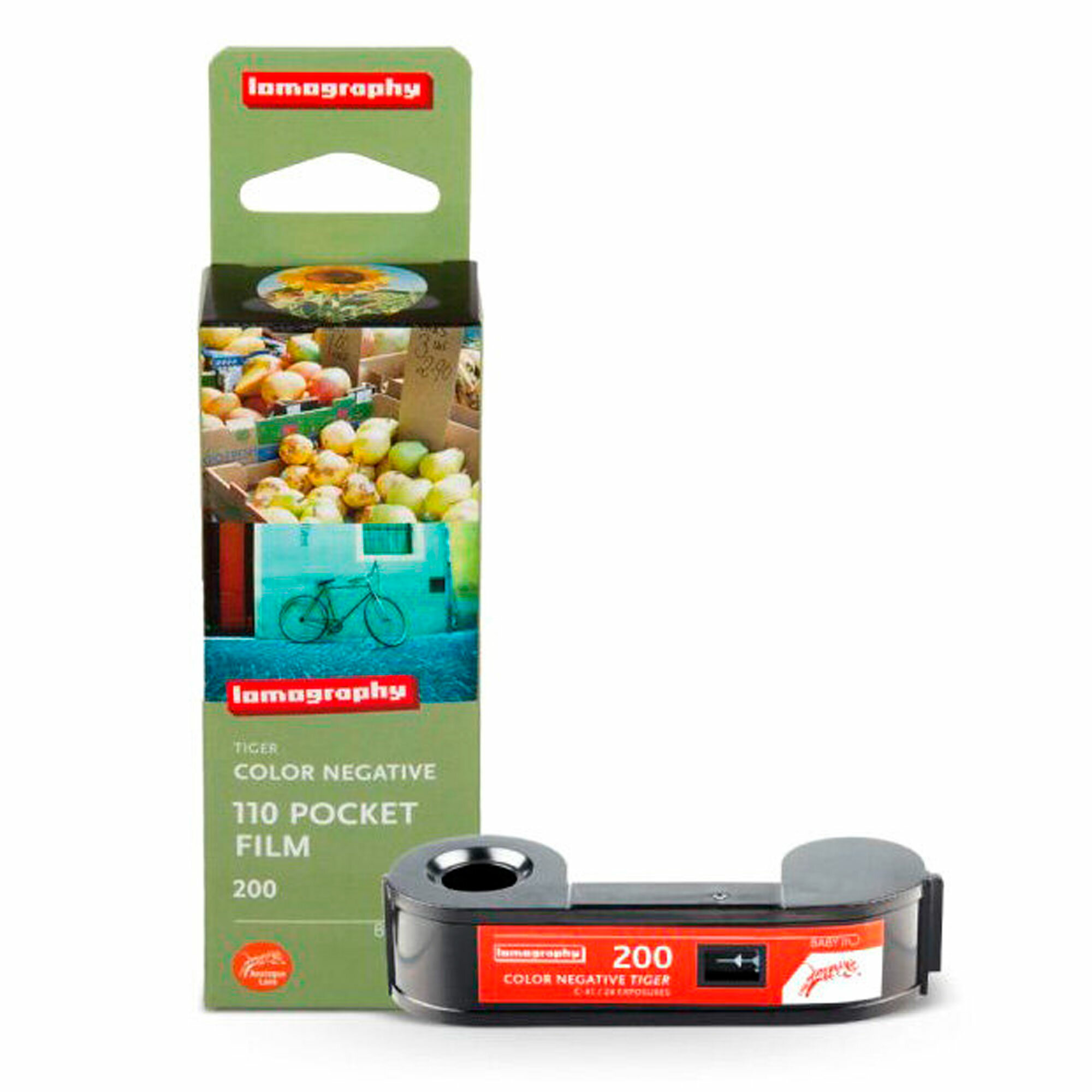 Фотопленка Lomography Color Tiger 110, цветная, негативная, 24 кадра, ISO 200