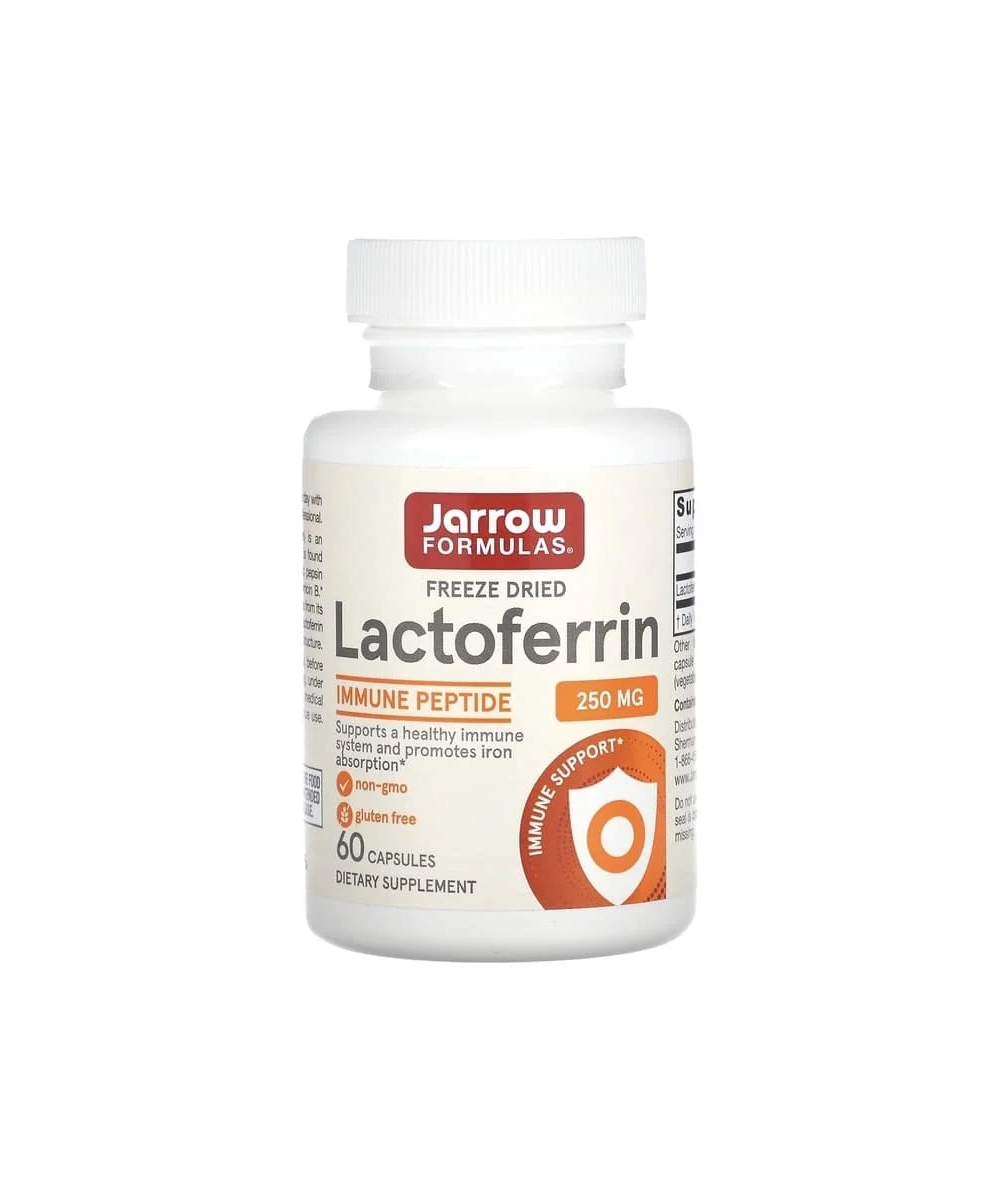 "Jarrow Formulas" Lactoferrin, Лактоферрин 250 мг, 30 капсул