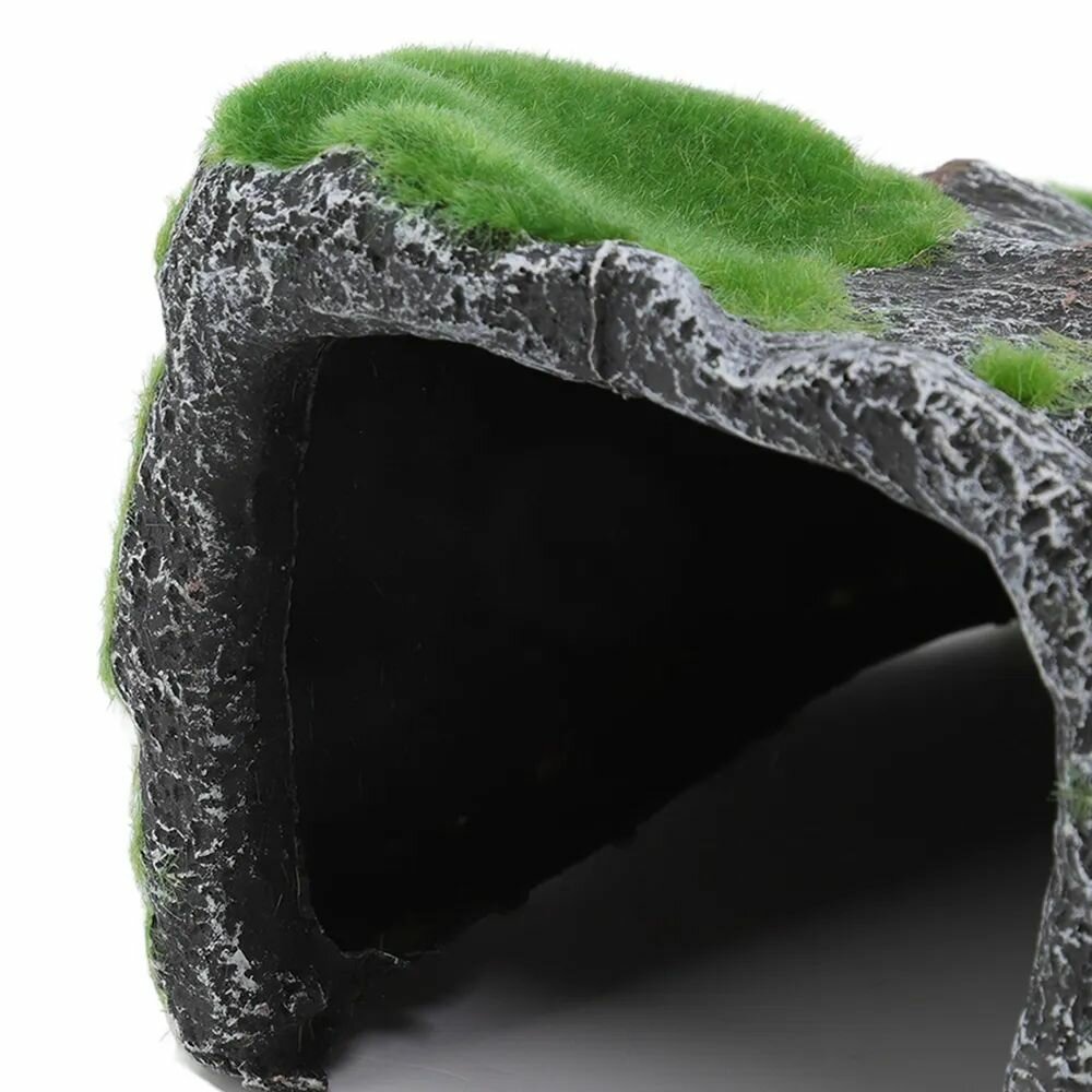 Укрытие для рептилий, смоляная пещера черепахи, платформа для купания, аквариумный декор для гекконов, пауков, лягушек, черепах