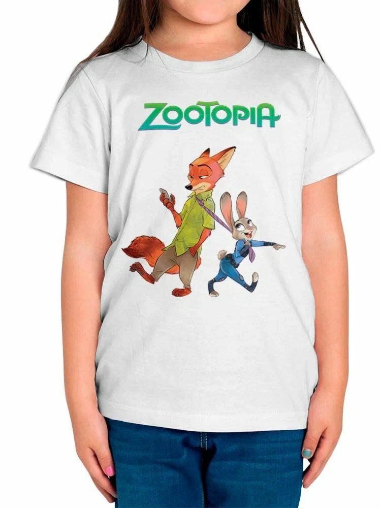 Футболка Зверополис / Для Мальчиков / Девочек