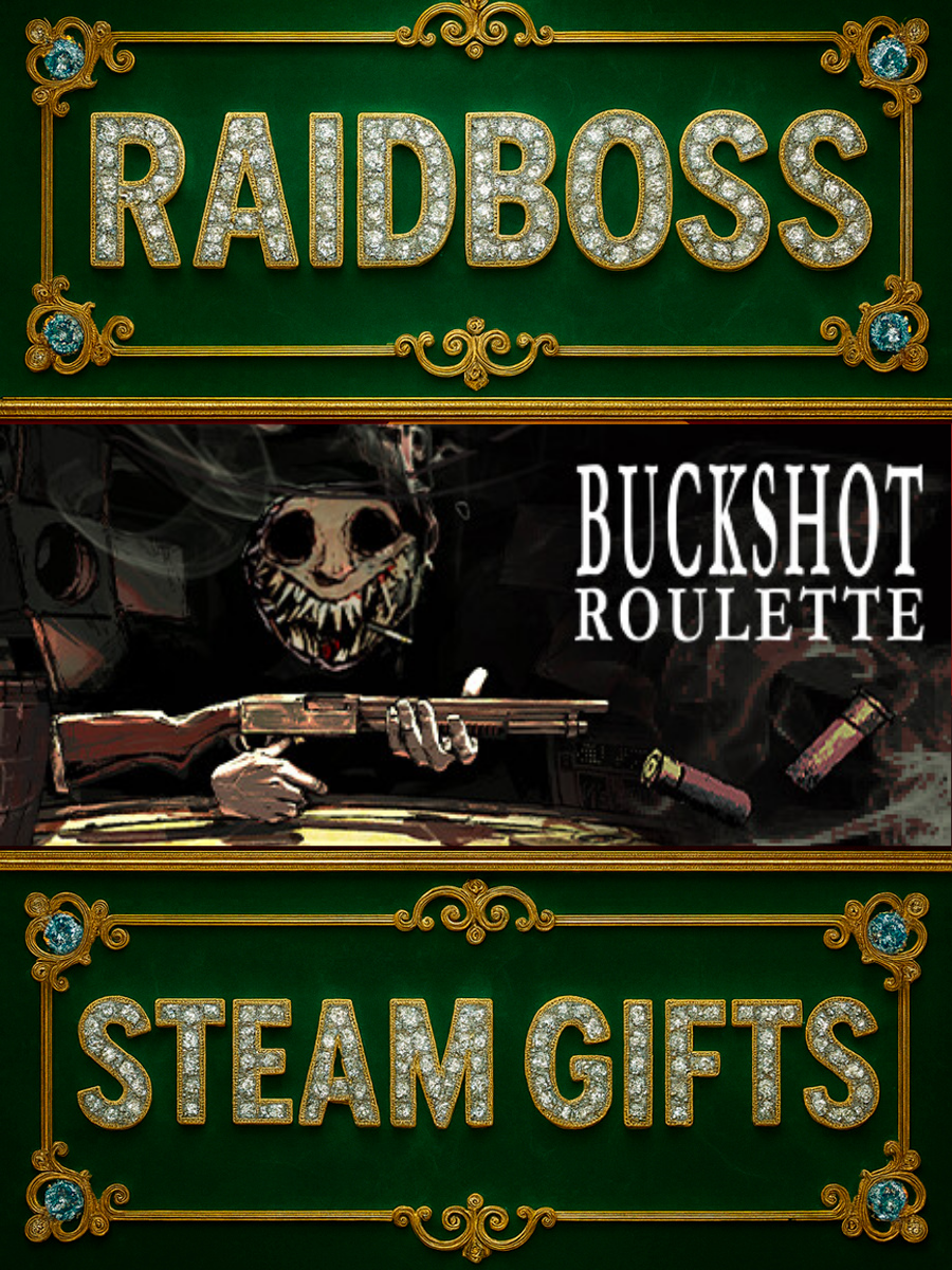 Buckshot Roulette — купить Steam Gift для PC | подарок | Россия | автовыдача