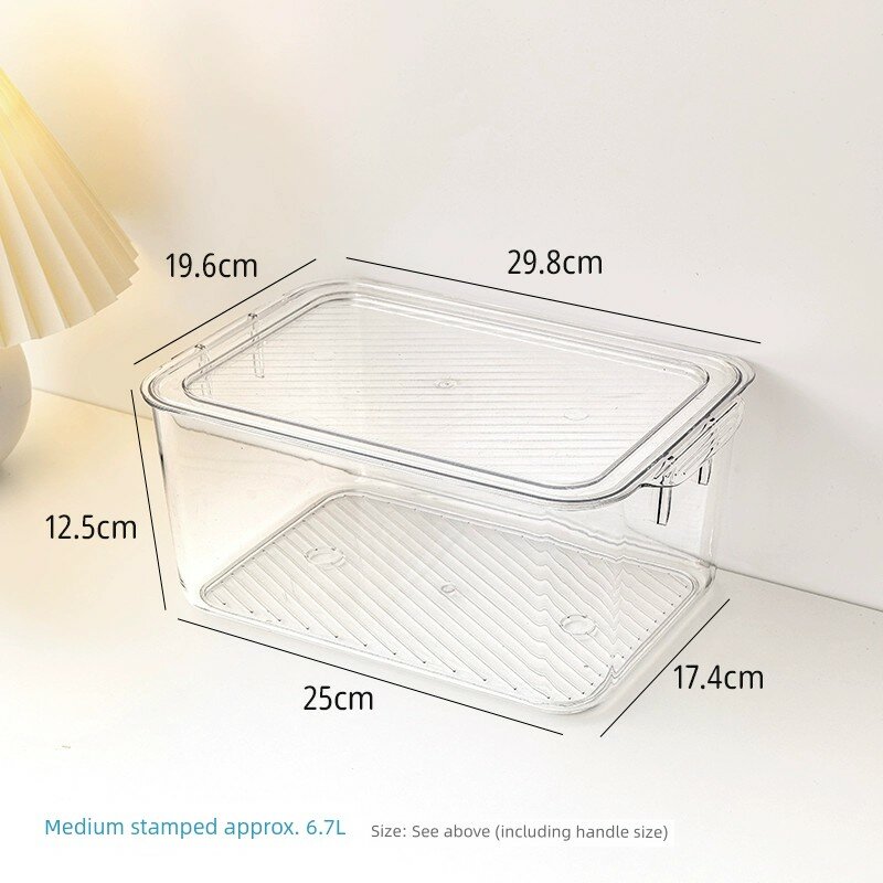 Настольный органайзер, длинный прозрачный акриловый контейнер для хранения закусок и косметики, узкий и длинный