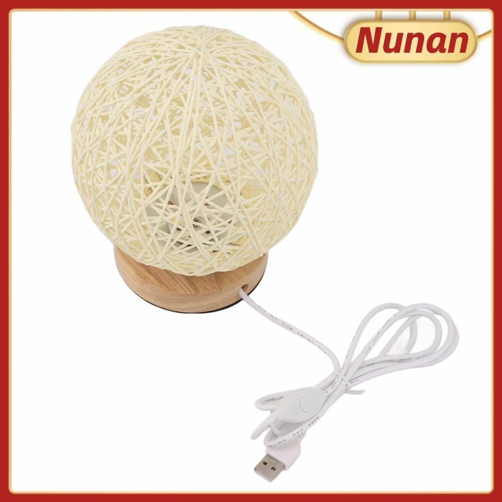 Деревянная настольная лампа, ручная работа, для спальни и детской комнаты