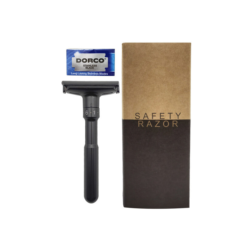 Безопасная бритва T-типа, ручная бритва, старинная бритва для мужчин, бритва для удаления волос, бритва для лица из цинкового сплава