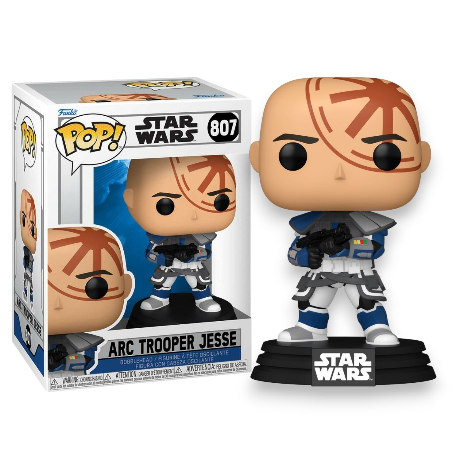 Фигурка Funko Pop! коллекционная Джессе Клонтрупер "Звездные Войны" 807, оригинальное издание (Фигурка Фанко Поп)