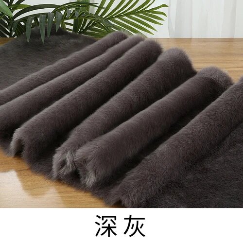 Искусственный мех лиса-кролик Beastwear 45x45 см Dark gray