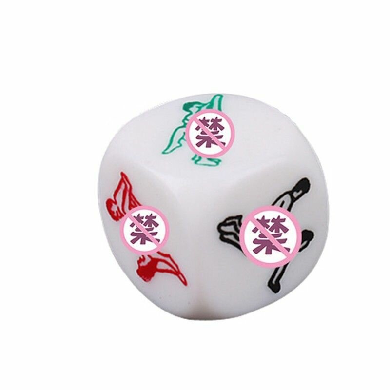 Кубик для взрослых, эротические игрушки, 6 поз для взрослых, белый, интимная игра для пар