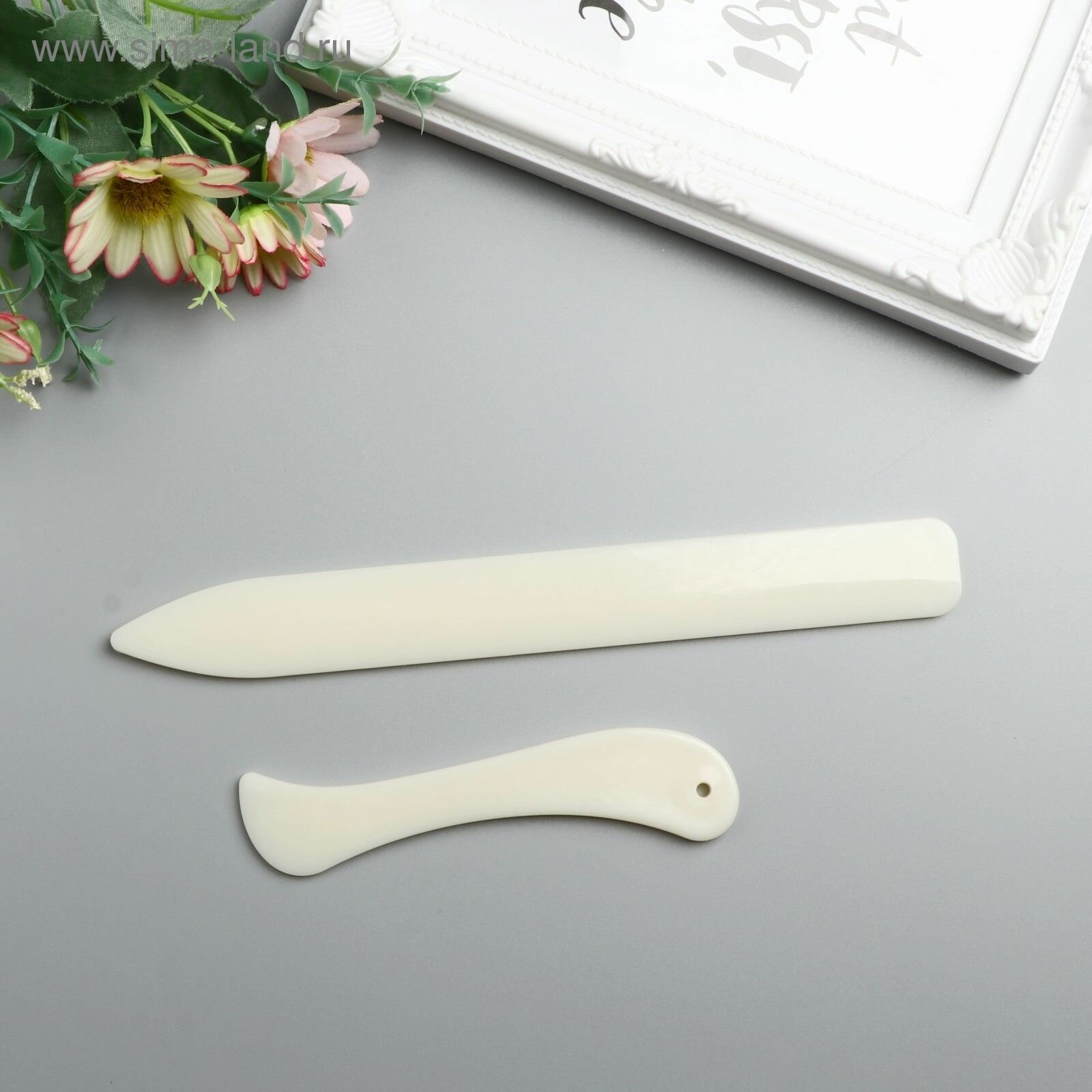 Инструмент для биговки набор 2 шт 12х2,4 см; 20,5х2,4 см