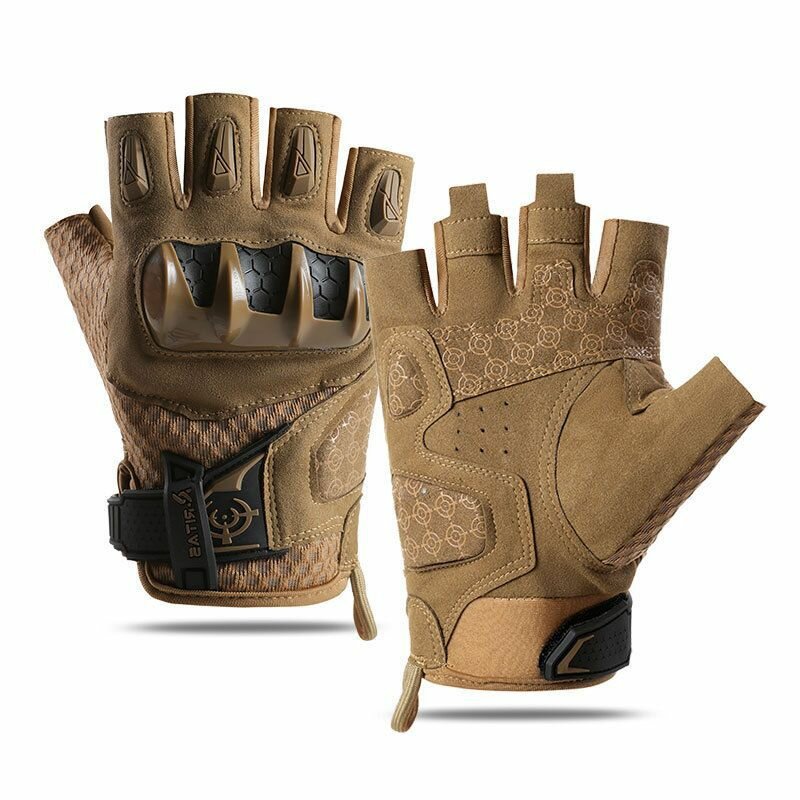 Тактические перчатки для тренировок на открытом воздухе, фитнеса, скалолазания, велоспорта, с жесткой оболочкой, противоскользящие, износостойкие, полнопальцевые, тактические спортивные защитные перчатки