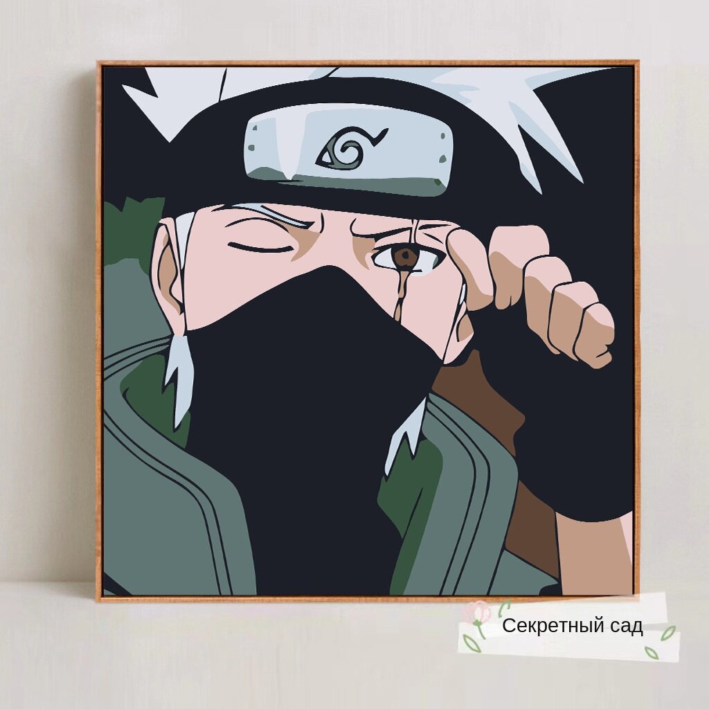 Bungo Stray Dogs Осаму Дадзай DIY Цифровая масляная живопись Раскраска ручной работы Накахара Чуя Аниме товары Акриловая живопись