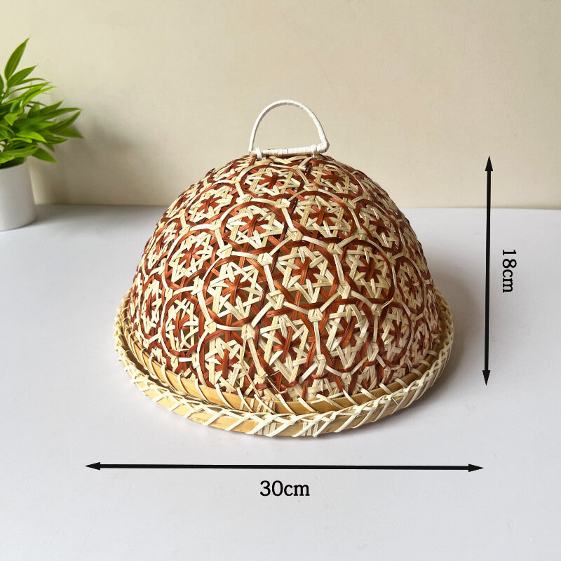 Вьетнамский бамбуковый плетеный чехол для посуды, ручной работы, пылезащитный, защитный от насекомых, чехол для еды, чехол для стола, защита от комаров