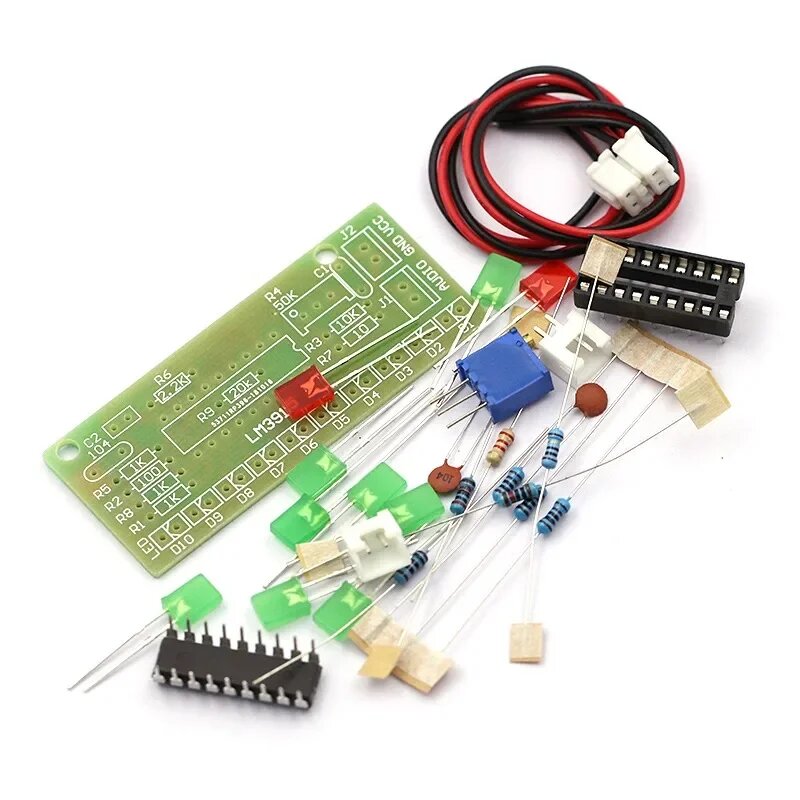 LM3915 Звуковой Анализатор