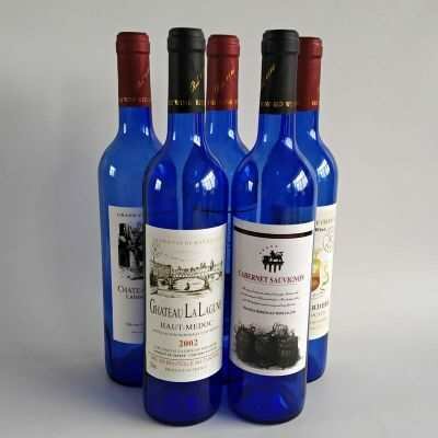 750 мл пустые бутылки для декора, стеклянные бутылки для вина, декоративные бутылки для винного шкафа, оптовая продажа