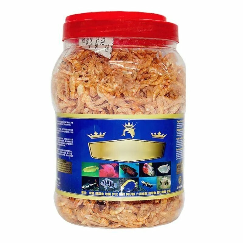 Сушеные креветки для рыб и черепах, - 3000ml