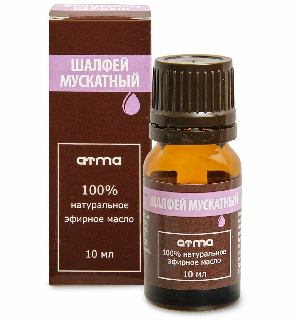 Эфирное масло "Шалфея Мускатного", 10 мл, A2174052 GREENLAB, 3х3х8.3 см.