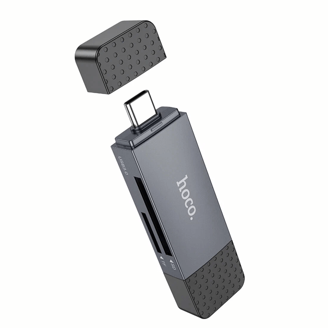 Кардридер Hoco HB45 Spirit 2-в-1 USB / Type-C 2.0 черный