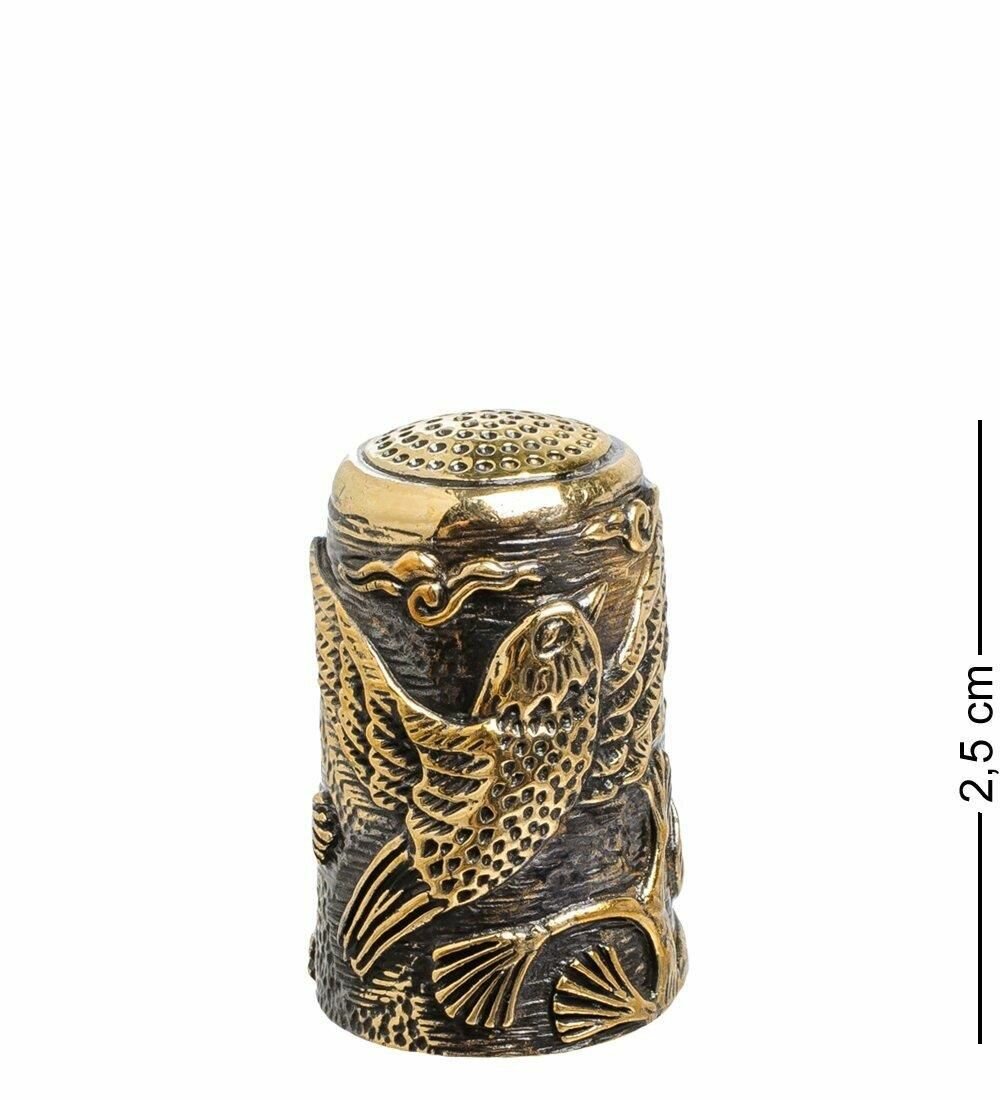 Наперсток из латуни "Птички Свиристели" A2101758 Народные промыслы, Латунь