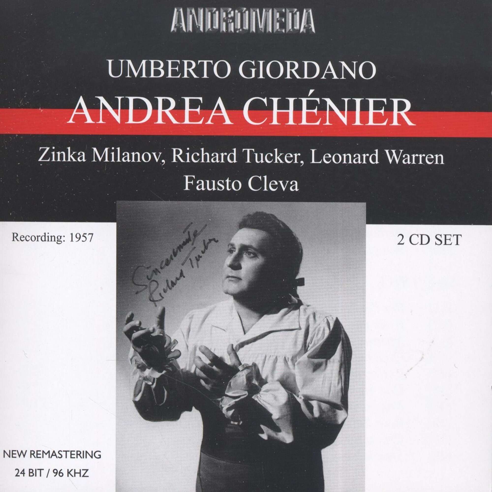 Компакт-диск Umberto Giordano (1867-1948) - Andrea Chenier (2 CD)