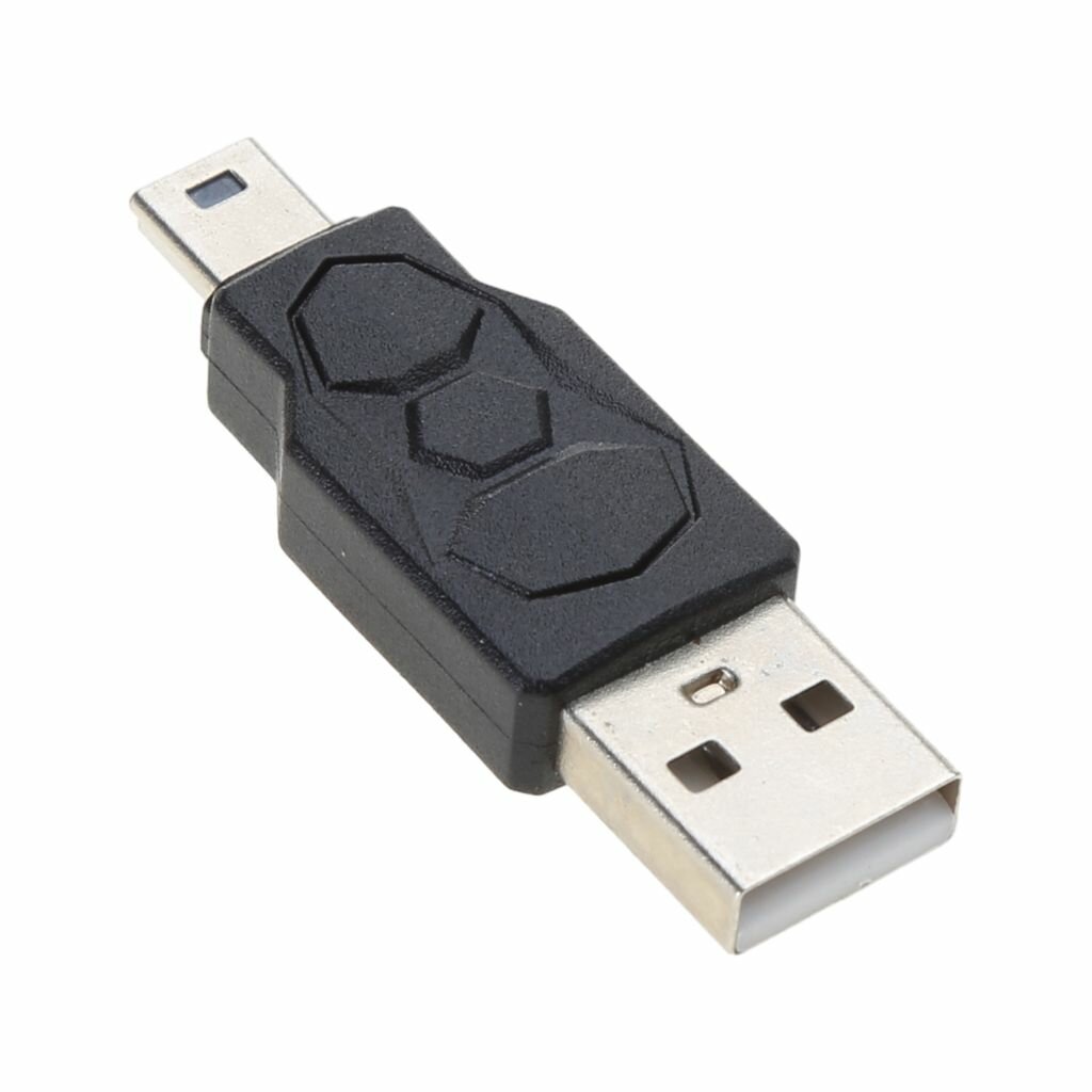 Аудиокабель, Конвертер Usb в Micro USB Mini Adapter для мужчин и женщин со скоростью 480 Мбит / с