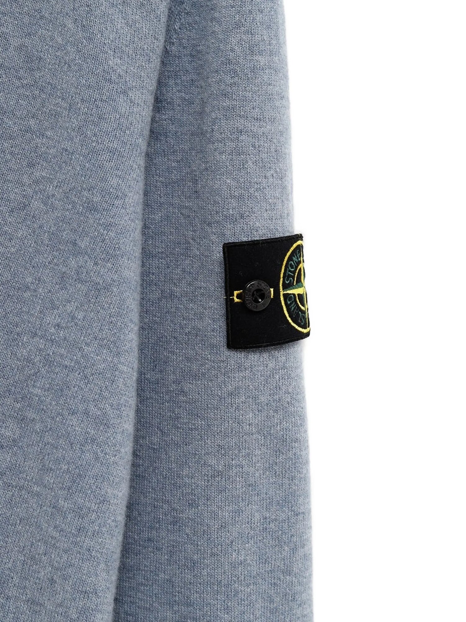 Свитер Stone Island Crew-neck patch sweater, размер M, , blue — фото 1