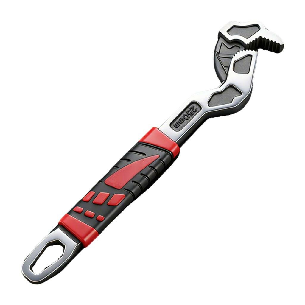 Двухсторонний разводной ключ с автофиксацией, 41 мм, 10 дюймов - 2