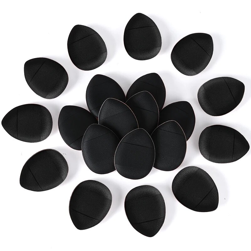 HMQ beauty Пуховые спонжи для макияжа 10 шт Black 20pcs