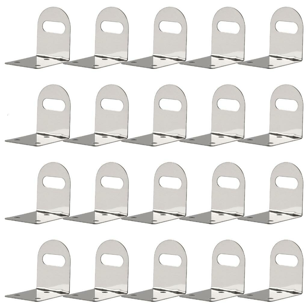 Кронштейн для крана из нержавеющей стали, 20 шт, Двойной подвесной кран