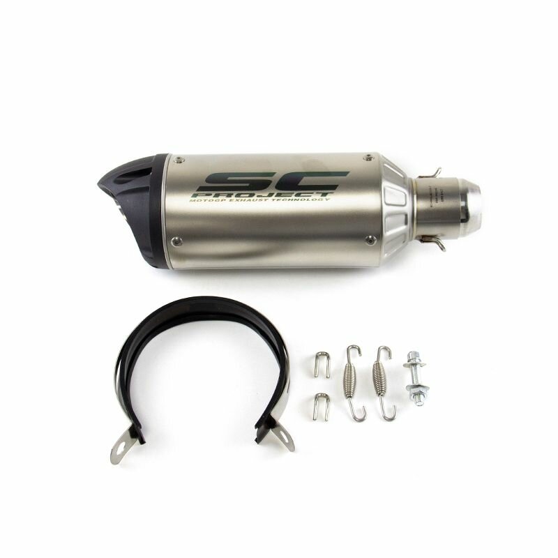 Глушитель для мотоцикла прямоток универсальный на питбайк