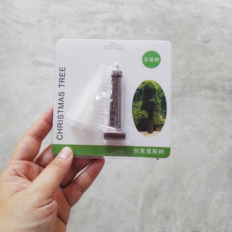 Декоративный аквариумный мох, держатель для аквариумных растений, создание ваших собственных мини-деревьев, Лесной ландшафт, выращивание водных растений