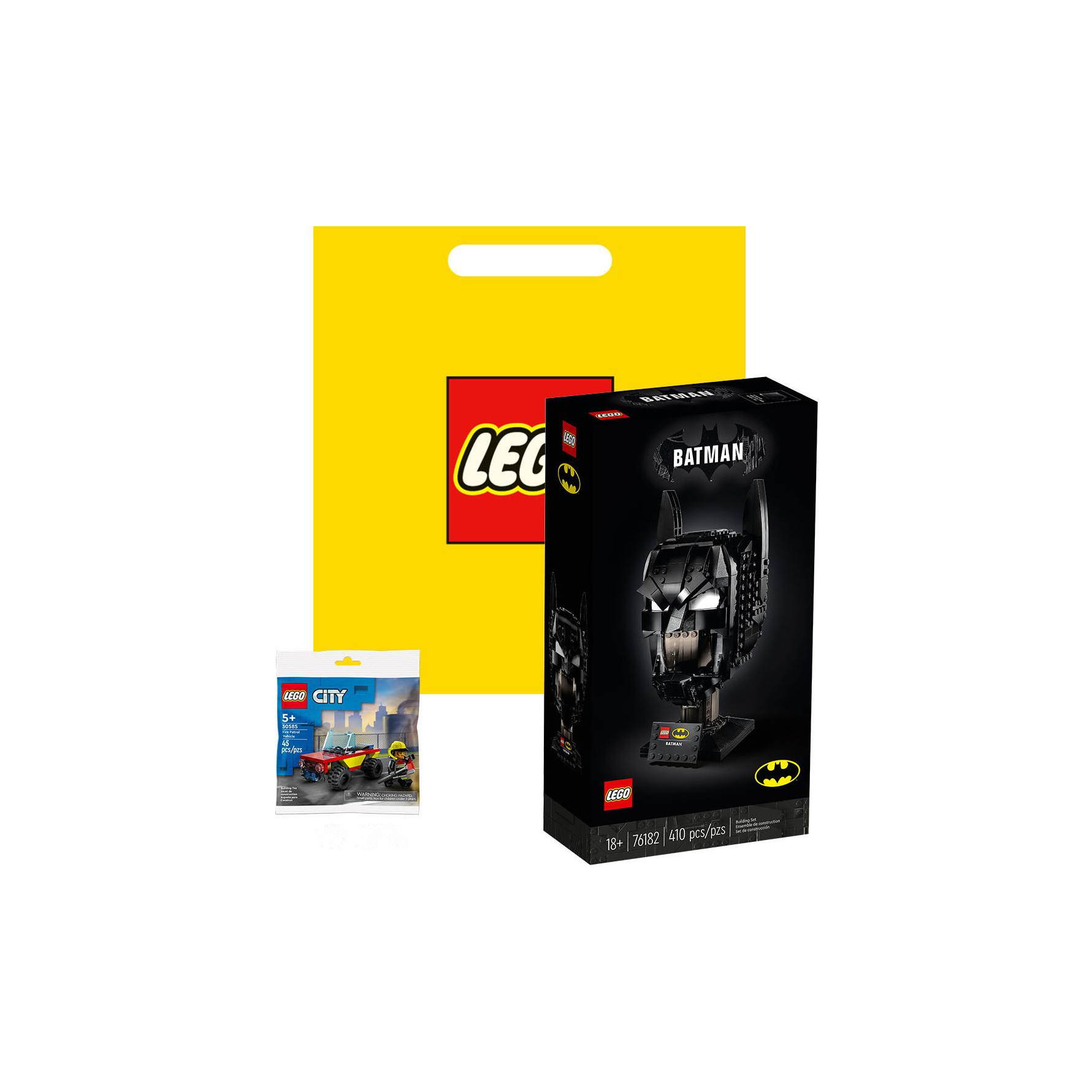 LEGO Super Hero Collection DC Бэтмен Маска Конструктор 410 шт. 76182