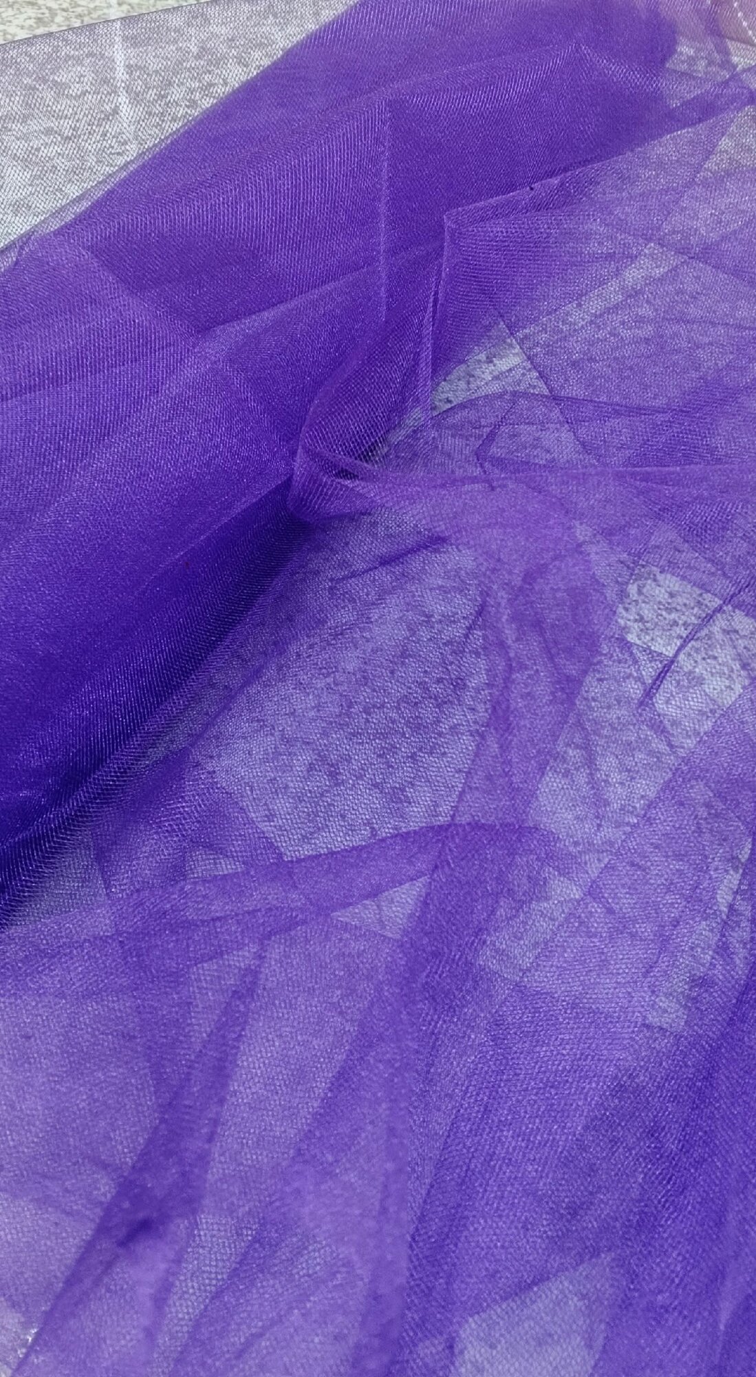 Сетка средней жёсткости фиолетовая