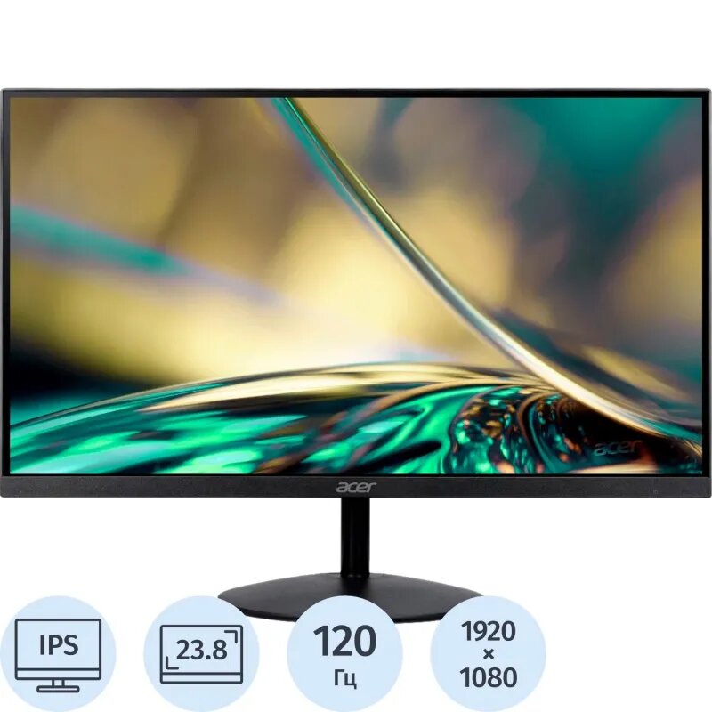 Монитор Acer 23,8 SA243YG0bi (UM. QS3CD.001) 16:9, IPS, FHD,120Hz, VGA, HDMI
