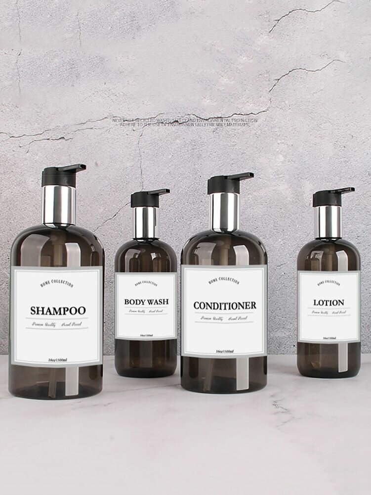 Дозатор для шампуня и кондиционера, жидкого мыла, геля для душа,1шт