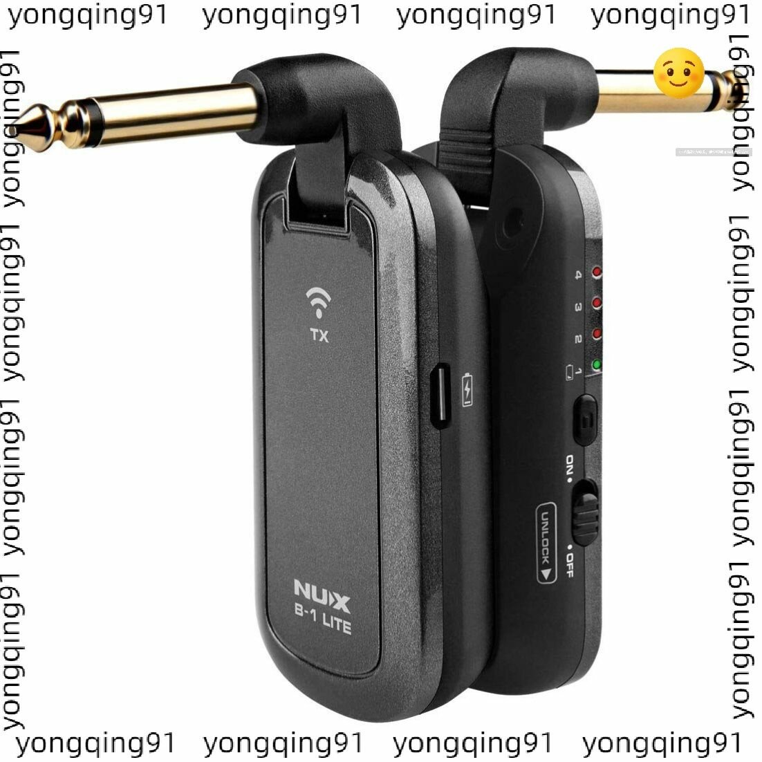 Эксклюзивный гитарный беспроводной комплект NUX B1 Lite 2.4 ГГц обеспечивает передачу с задержкой менее 5 мс, оснащен перезаряжаемым приемопередатчиком и защитой от WiFiпомех