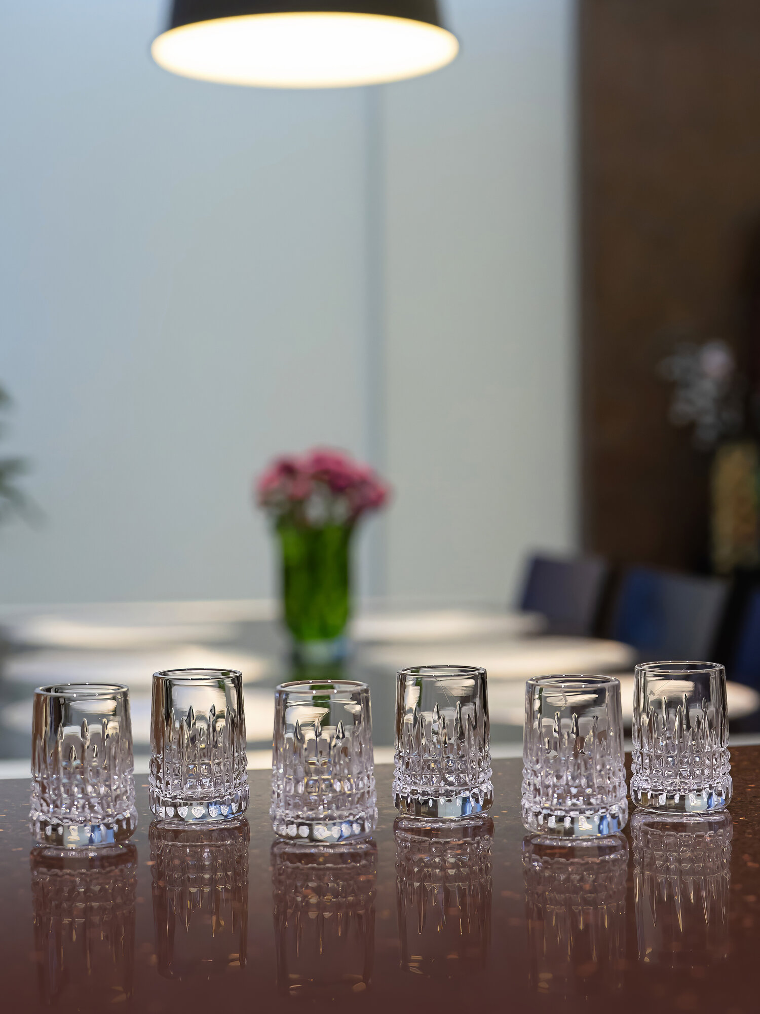 Набор стопок хрустальных для водки и крепких напитков 30 мл. набор 6 шт. Неман 1000/206 ВН, 11603/30гр