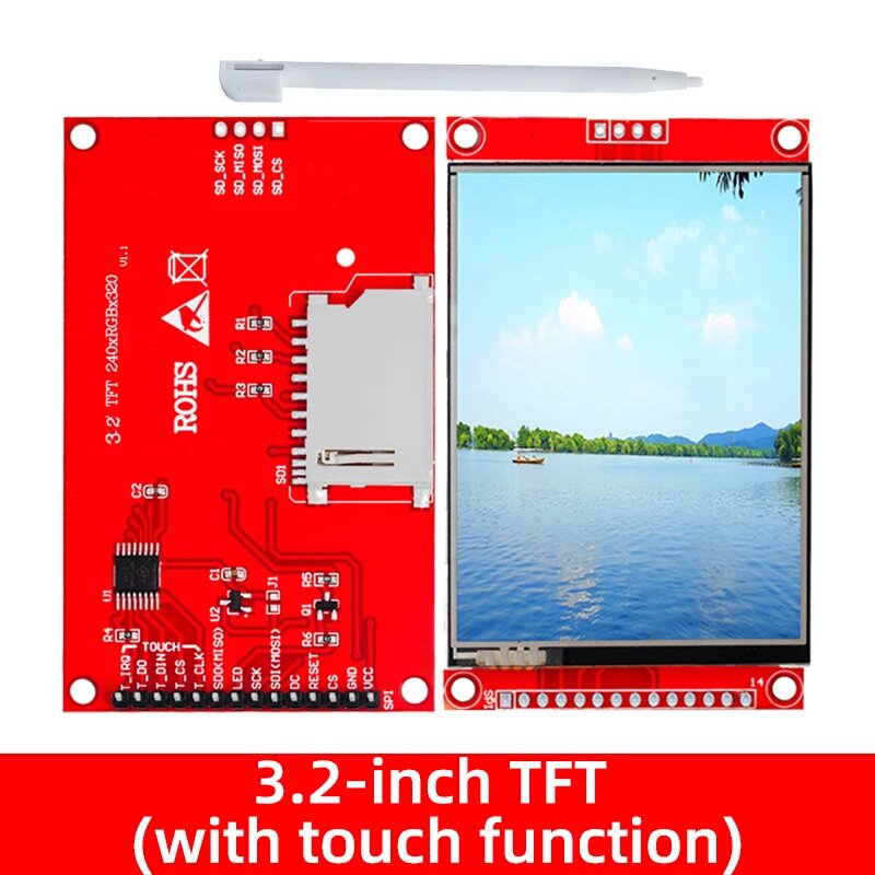 3.2" TFT LCD ST7789 с тачскрином для Arduino