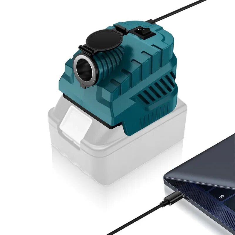 Для Makita 18 В аккумулятор автомобильный холодильник блок питания 240 Вт интерфейс прикуривателя DC 12 В понижающий преобразователь регулятор