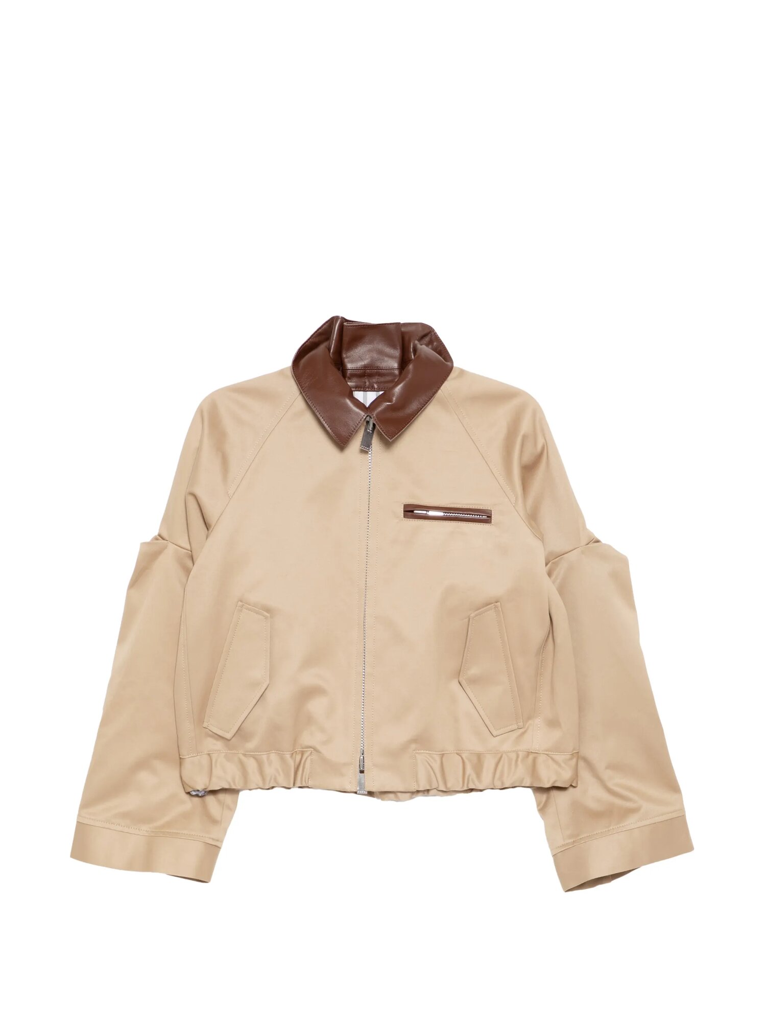 Куртка Cut-out collared jacket