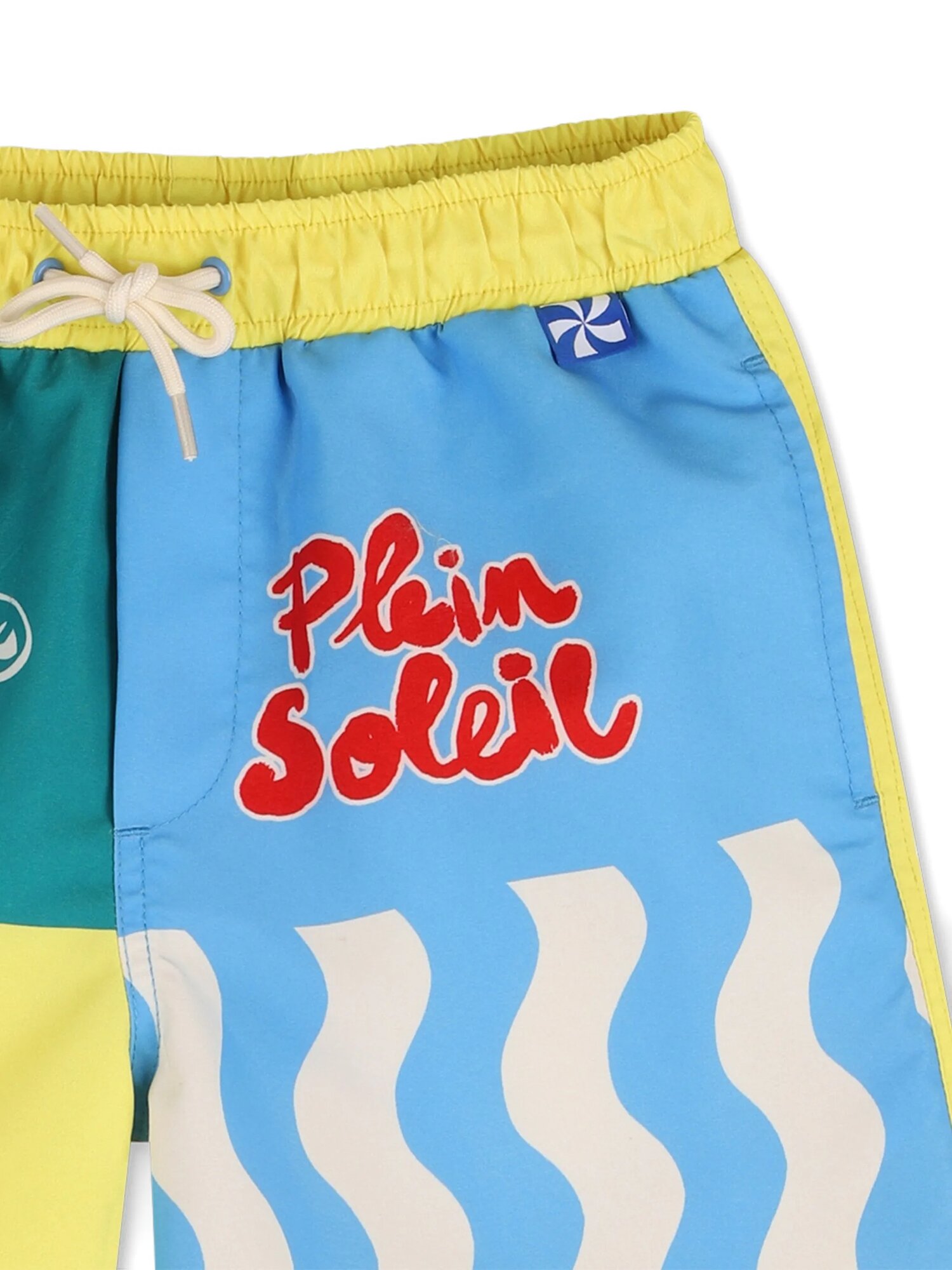 Шорты Kids around Colour-block swim shorts, размер 6 лет, Желтый — фото 1